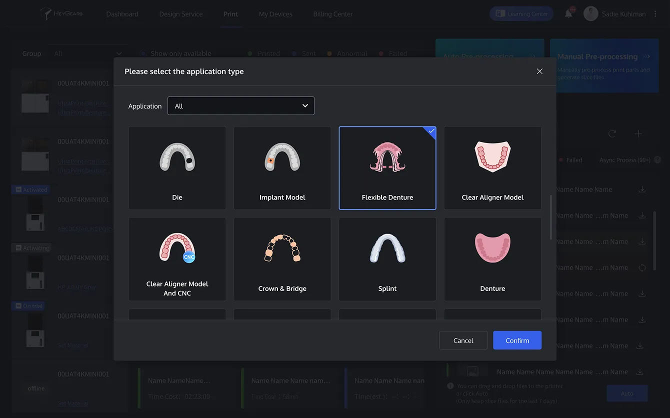 HeyGears-High Transparency-Flexible Denture Solution